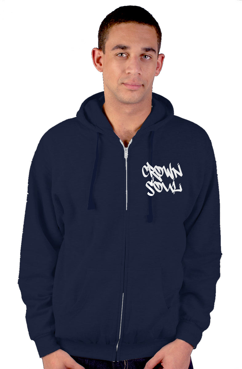 Crown soul tultex zip up hoody – Crown Soul